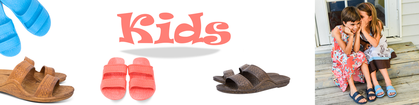 Jandals For Kids in Five VIBRANT colors [CHRISTMAS Style Available ...